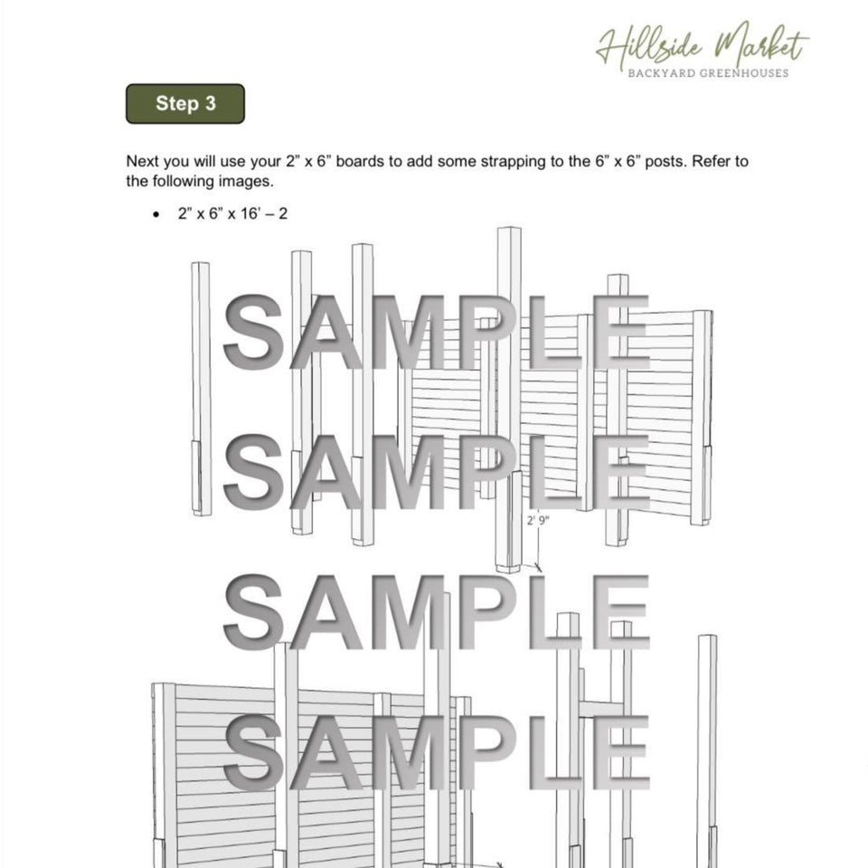 Iris | DIY Timber Style Greenhouse | Hillside Market – The Hillside Market