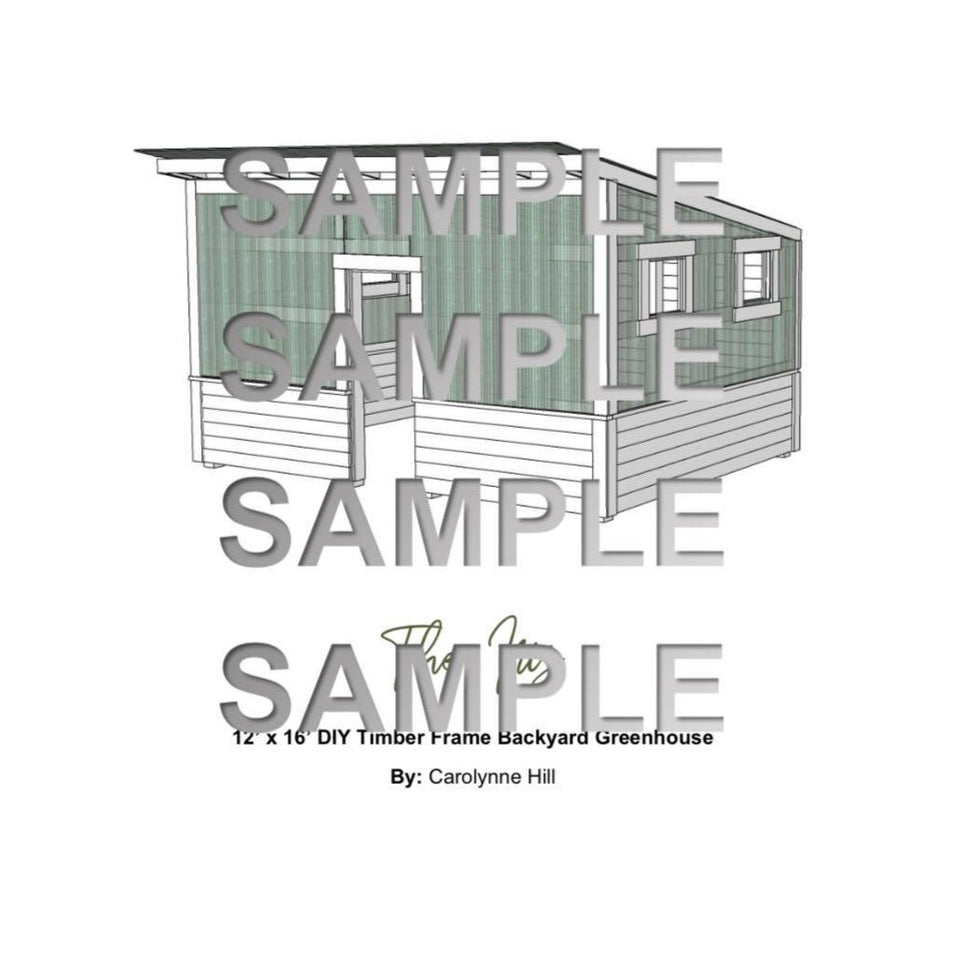 Iris | DIY Timber Style Greenhouse | Hillside Market – The Hillside Market