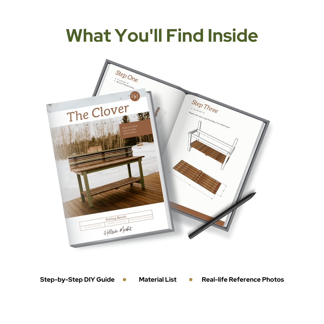 Clover | DIY Potting Bench | Hillside Market – The Hillside Market